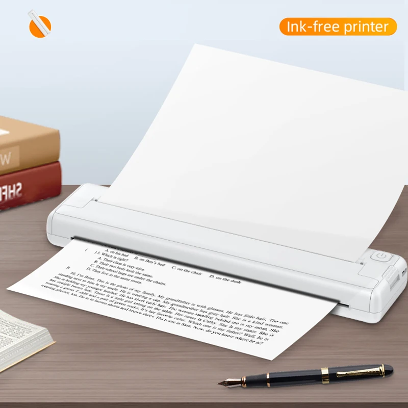 A4-Bluetooth-Printer-Continuous-Thermal-Printer-Wireless-Printer-PDF ...