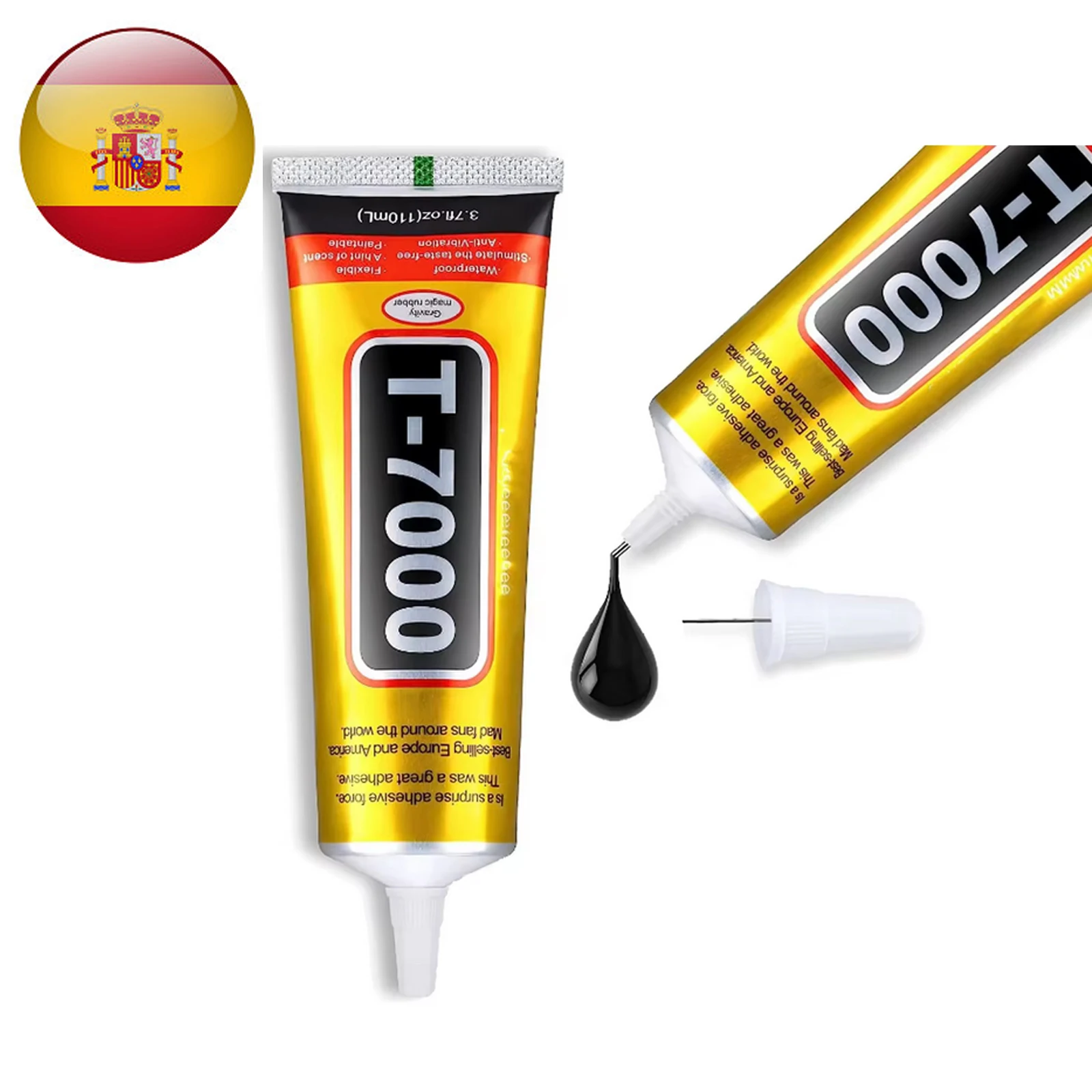 Universal Adhesive Glue T-7000 3ml / 10ml / 15ml Black Color for LCD ...