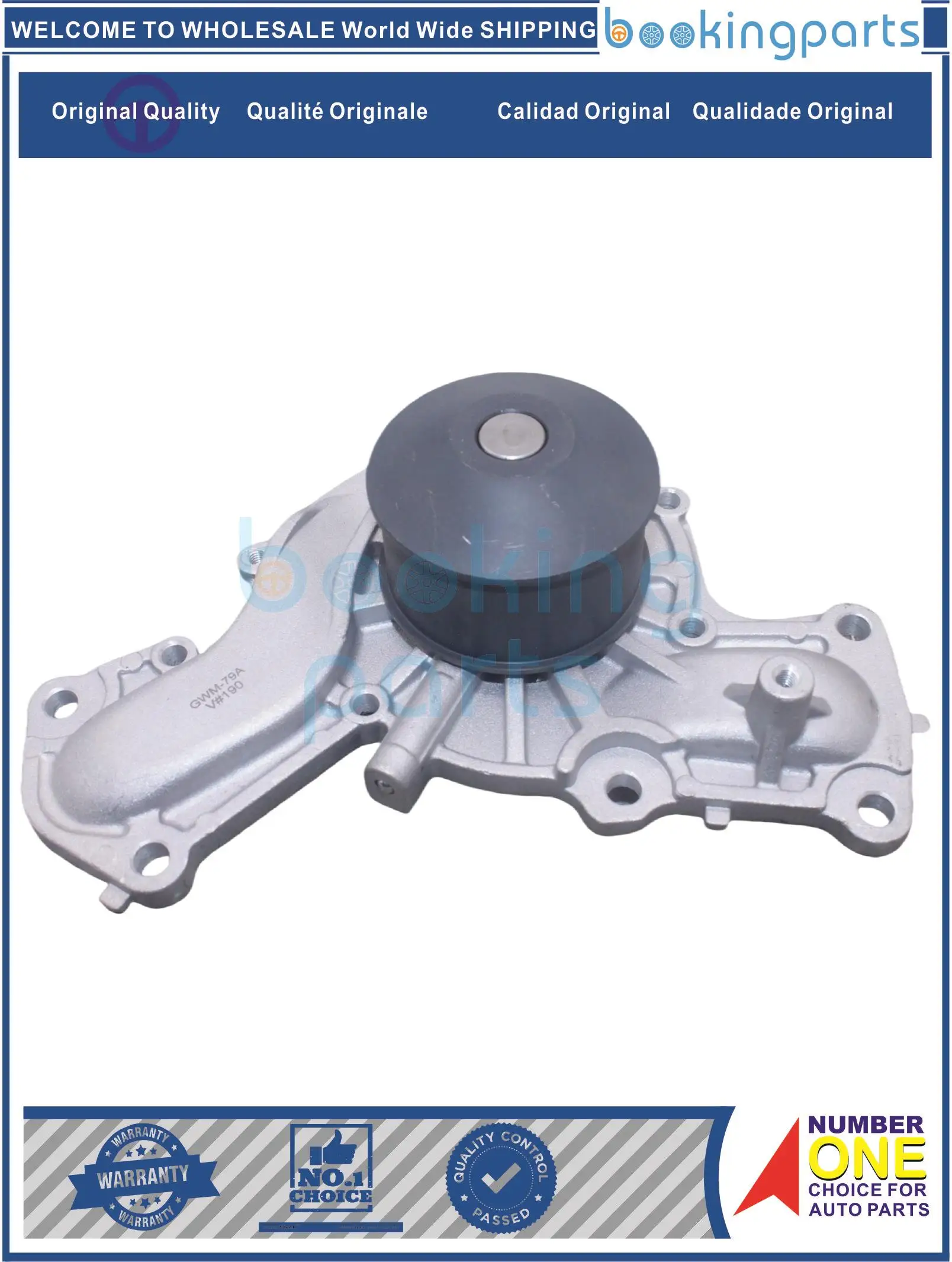 WPP41728,GWM-79A,GWM79A,MD977503,MD979171 Water Pump For MITSUBISHI ...