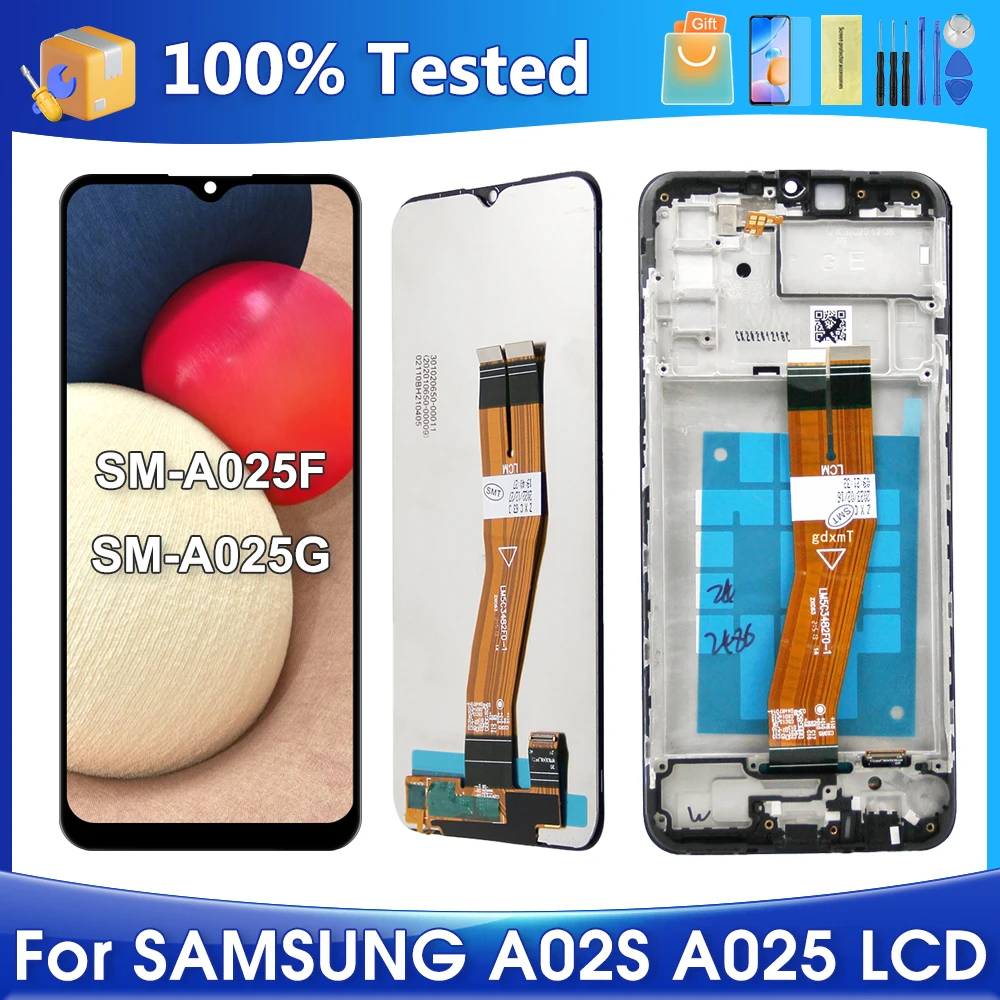 6.5''A02S For Samsung For Original A025 A025F A025G A025M A025V A025A ...