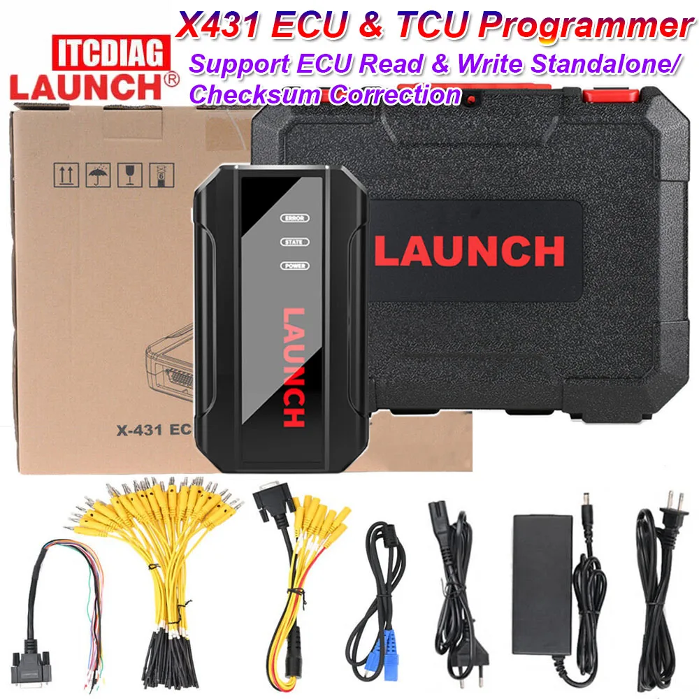 Lan-amento-X-431-ECU-e-programador-TCU-Standalone-PC-Vers-o-Suporte ...