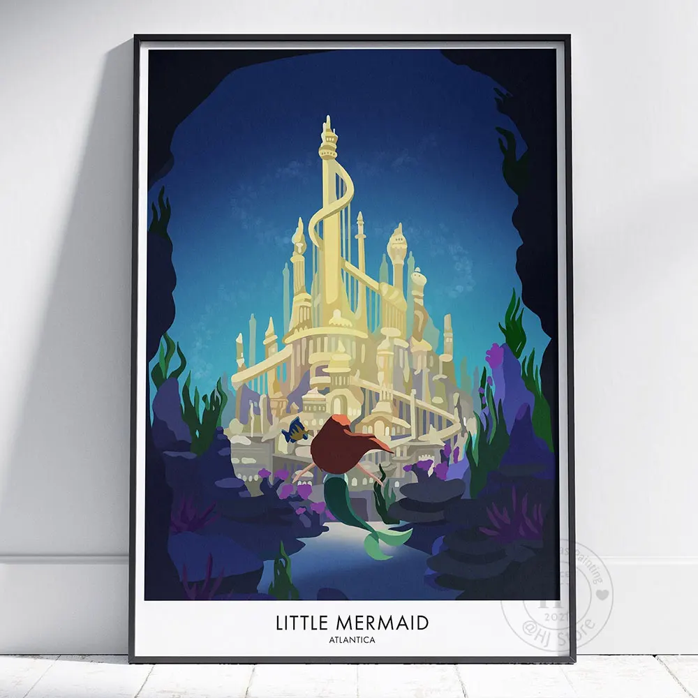 Disney Movie Poster The Little Mermaid