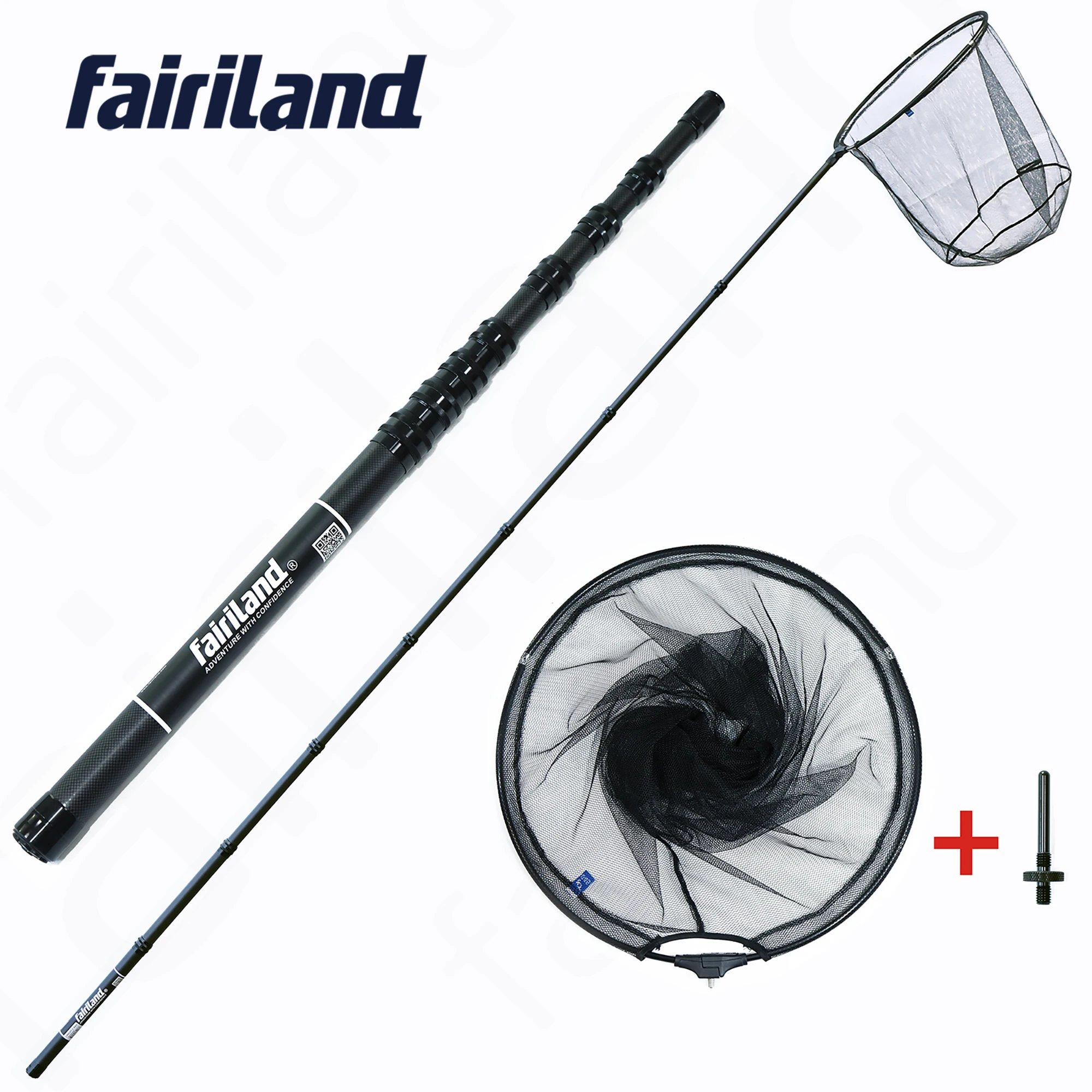 fairiland-46T-Carbon-Trout-Landing-Net-Up-to-11ft-Long-Fishing-Net ...