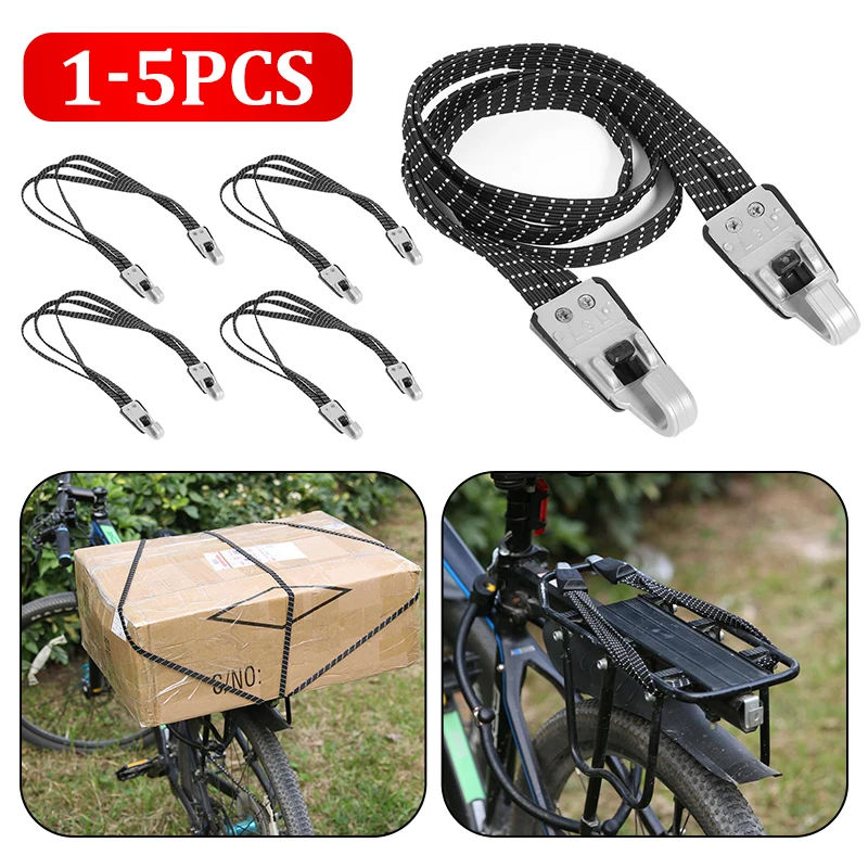MTB Bike Luggage Carrier Retractable Elastic Band Bicycle Cargo Racks ...