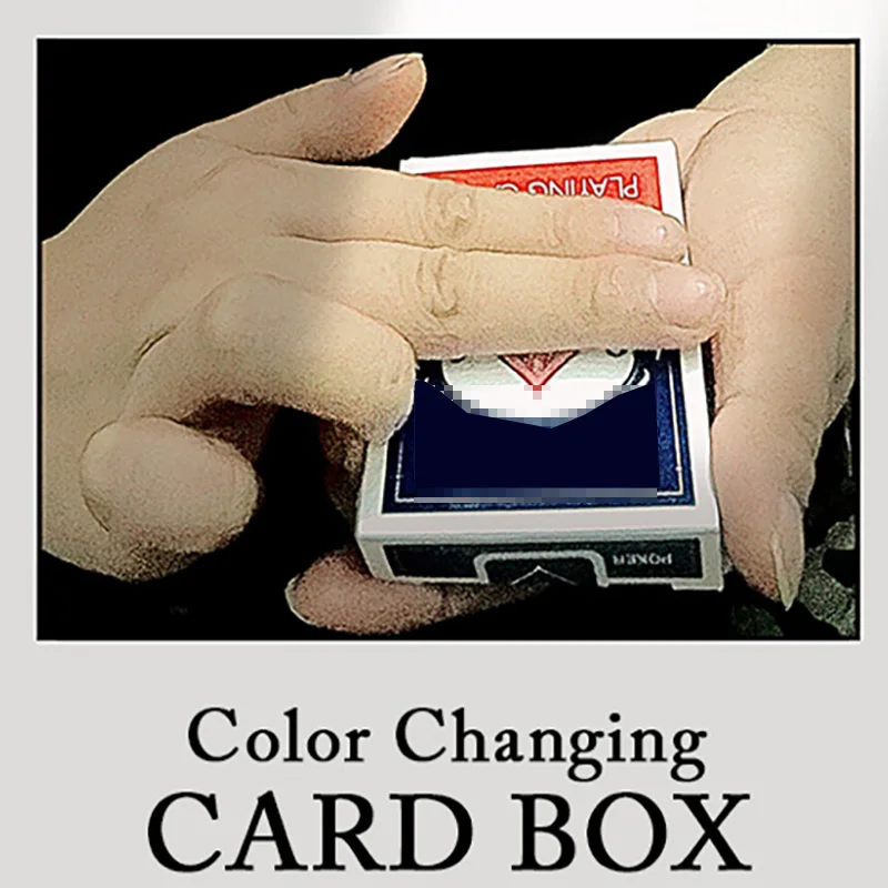 Card Box | Magic Tricks - Color Card Box Magic Tricks Magician Change ...