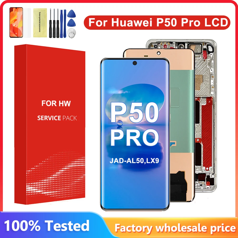 Pantalla-LCD-Original-para-Huawei-P50-Pro-piezas-de-montaje-de ...