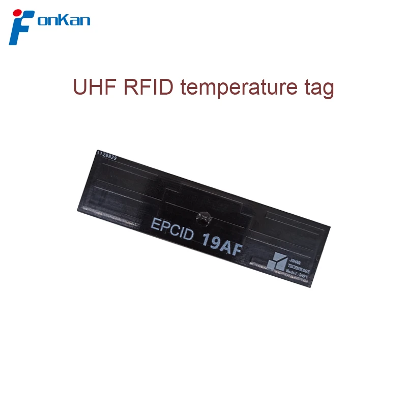 FONKAN 860 960Mhz UHF RFID 완전 수동 온도 센서 스티커 라벨 태그, 콜드 체인 물류 용|RFID 태그 & 카드| - AliExpress