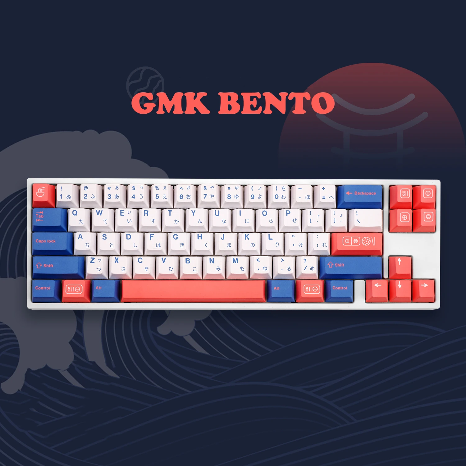 GMK-Bento-Keycaps-134-Keys-PBT-Keycaps-Cherry-Profile-DYE-SUB ...