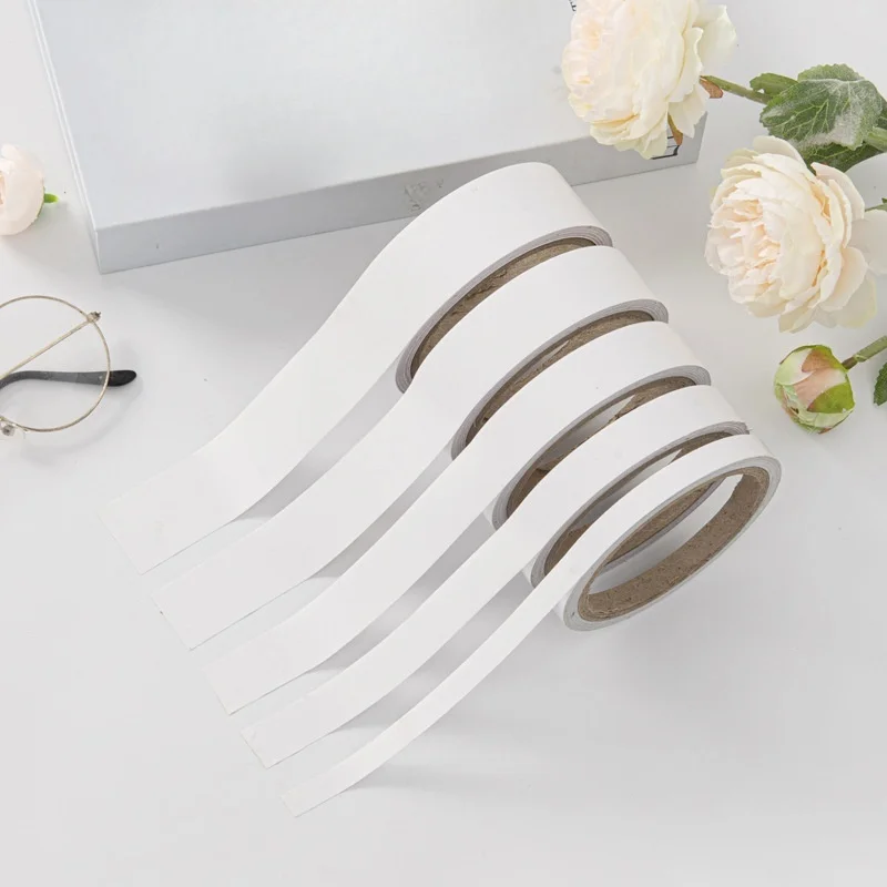 1PC 10m/393.7in White border Thick sticker,peel stick,self-adhesive ...