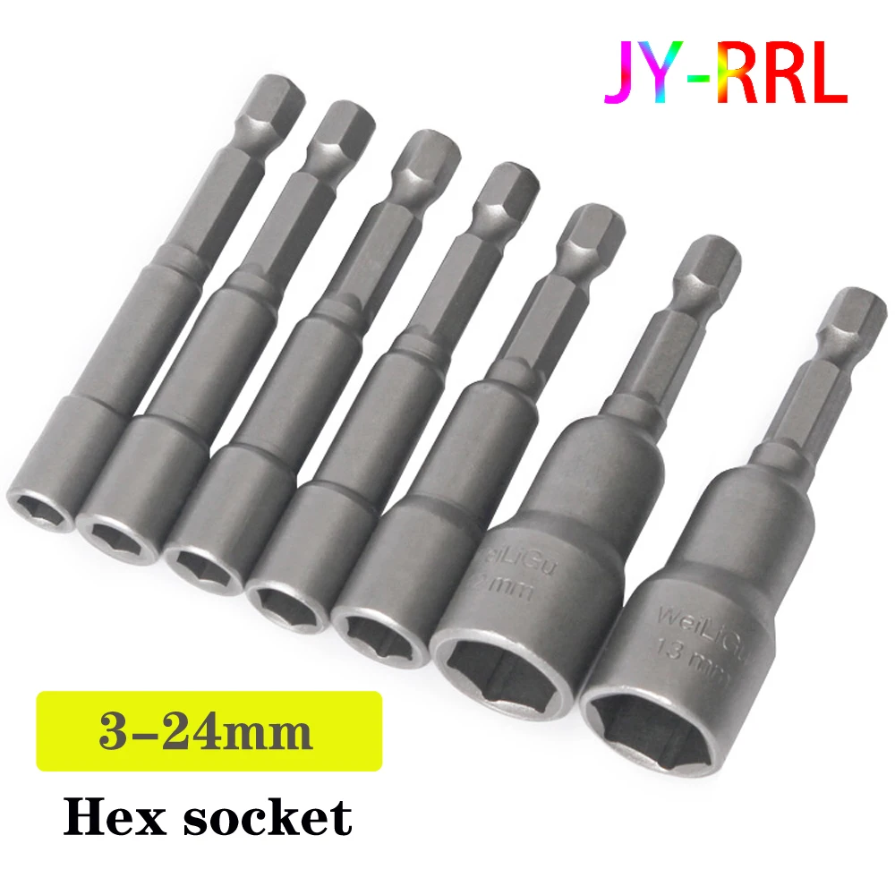 1pcs-5mm-19mm-Allen-Socket-Wind-Bits-with-Magnetic-Nut-Driver-Set-Drill ...