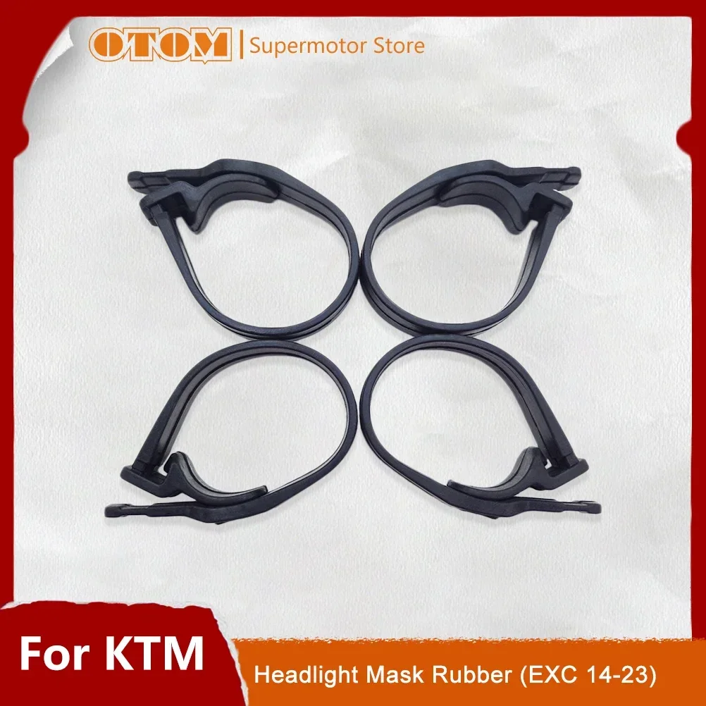 OTOM-Motorcycle-Headlight-Mask-Rubber-Head-Light-Bracket-Fixing-Strips ...