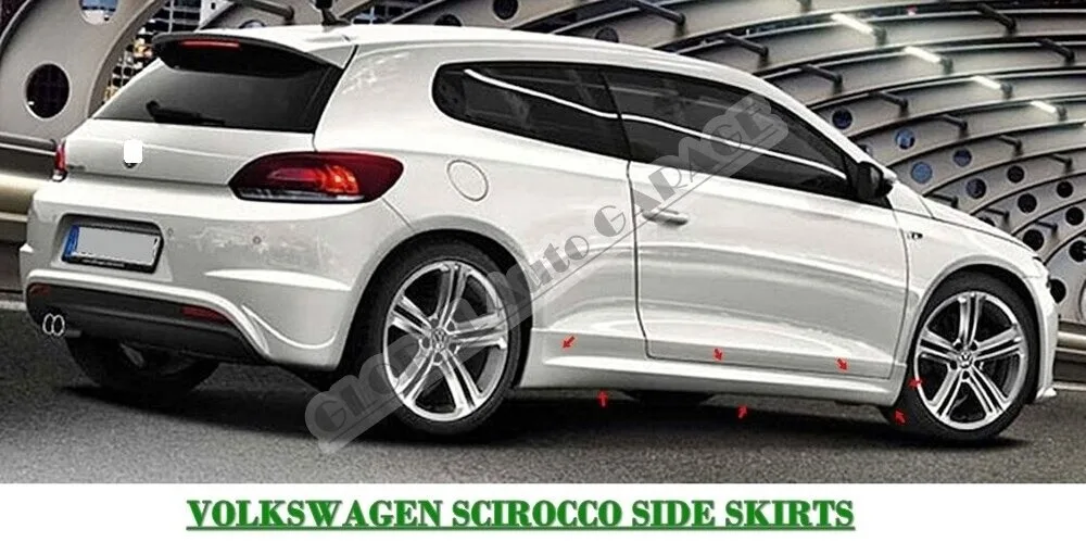 For Vw Volkswagen Scirocco Side Skirts Threshold + Side Skirts Attachment 2008 2021| | - AliExpress