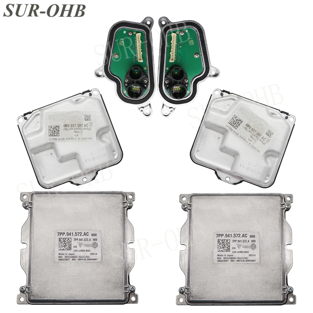 Original For Audi A5 S5 Headlight Driver Unit Kit 7pp.941.572.ac ...