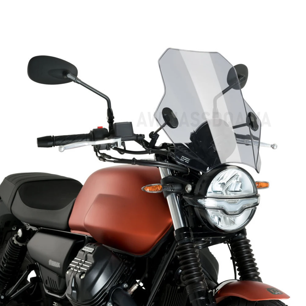 V7-STONE-850-Motorcycle-Windscreen-Windshield-Universal-For-MOTO-GUZZI ...
