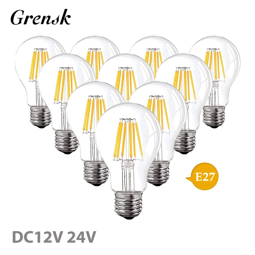 24v Led Bulb Light E27 | Smart Light Bulb 12 V | 12v Led Bulbs E26 E27 ...