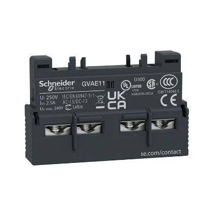 GVAE11 GV AE11 TeSys GV2 & GV3 Auxiliary Contact 1 + 1 NC|contacts ...