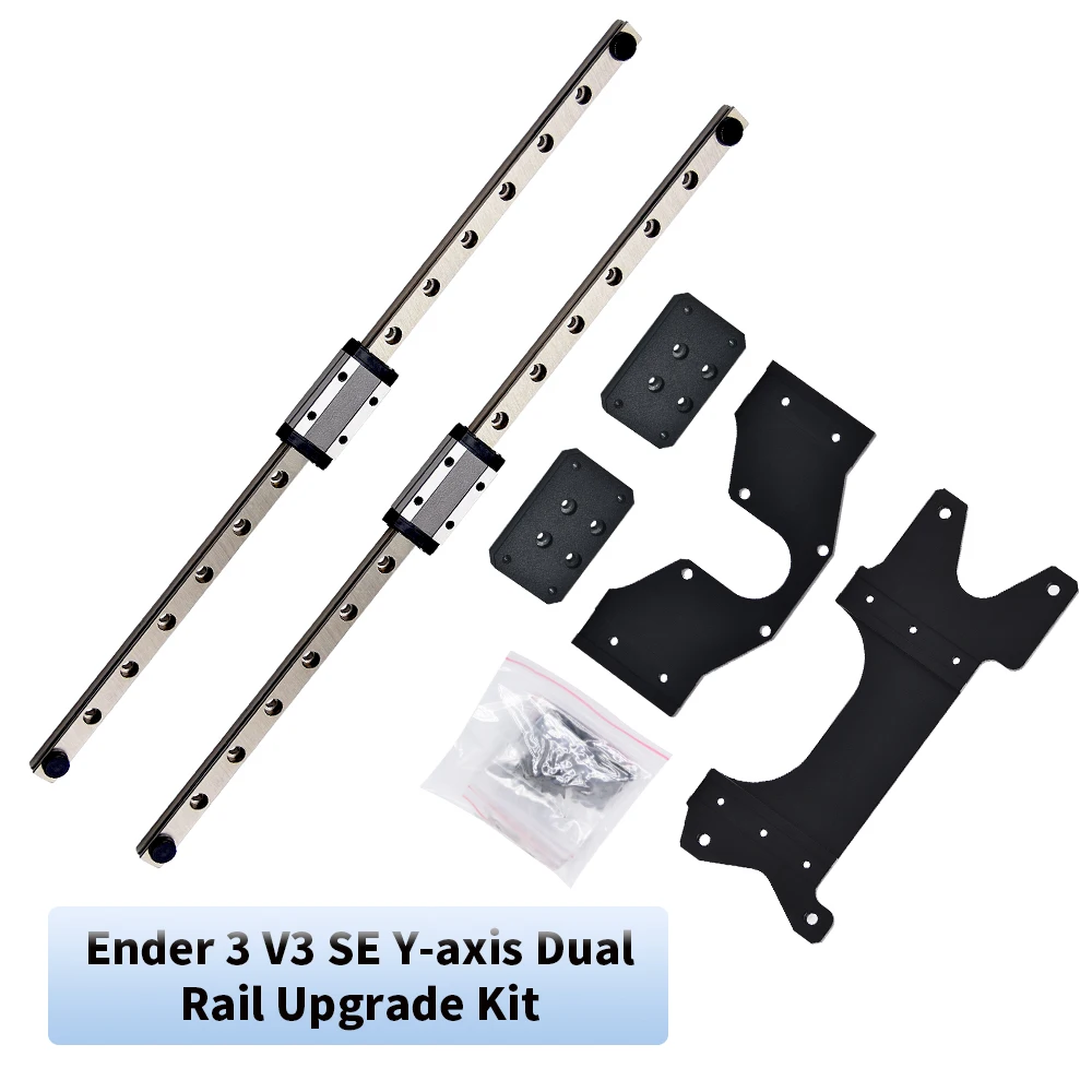 Ender-3-V3-KE-Dual-Y-axis-Rail-Guide-MGN9H-300mm-Linear-Rail-Kit-For ...