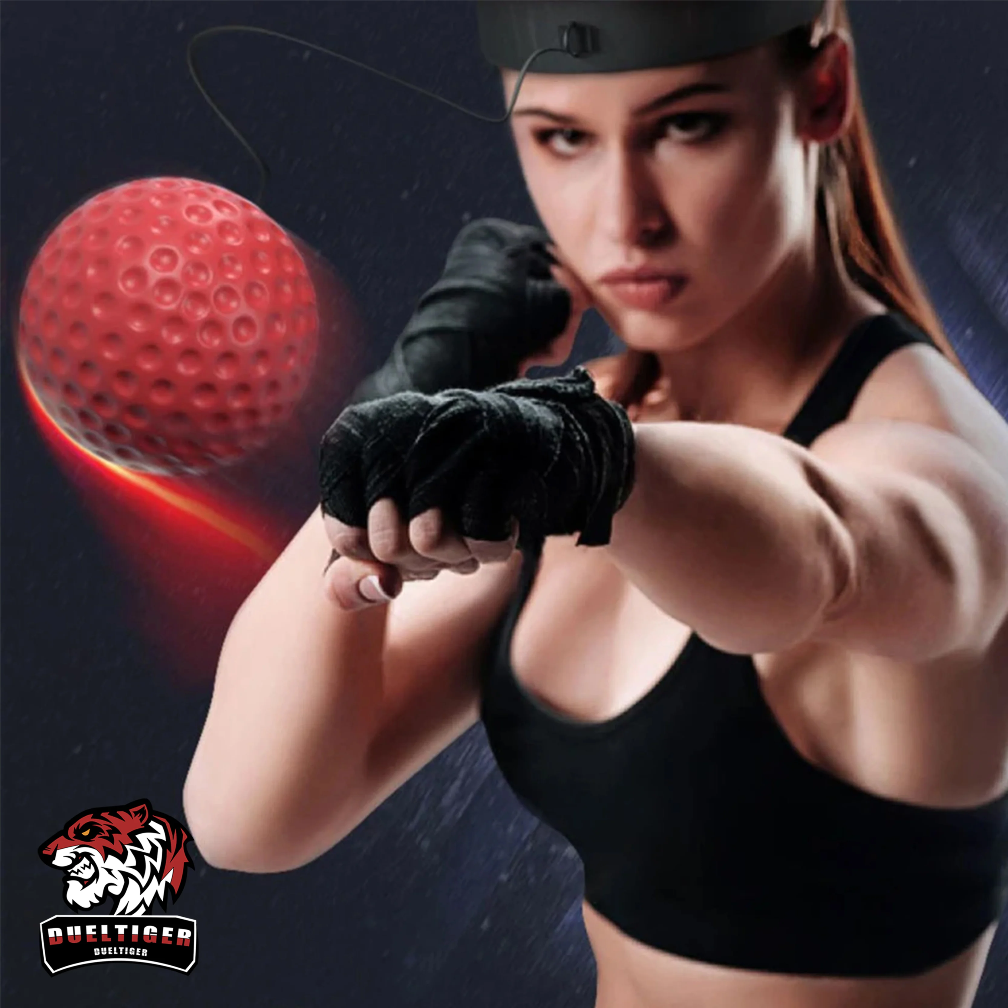 Boxing-Reflex-Ball-Head-Band-Head-mounted-Boxing-Speed-Ball-Sanda ...