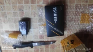 Паяльник TS101 электрический, 65 Вт, регулировка температуры, программирование, с комплектом ...