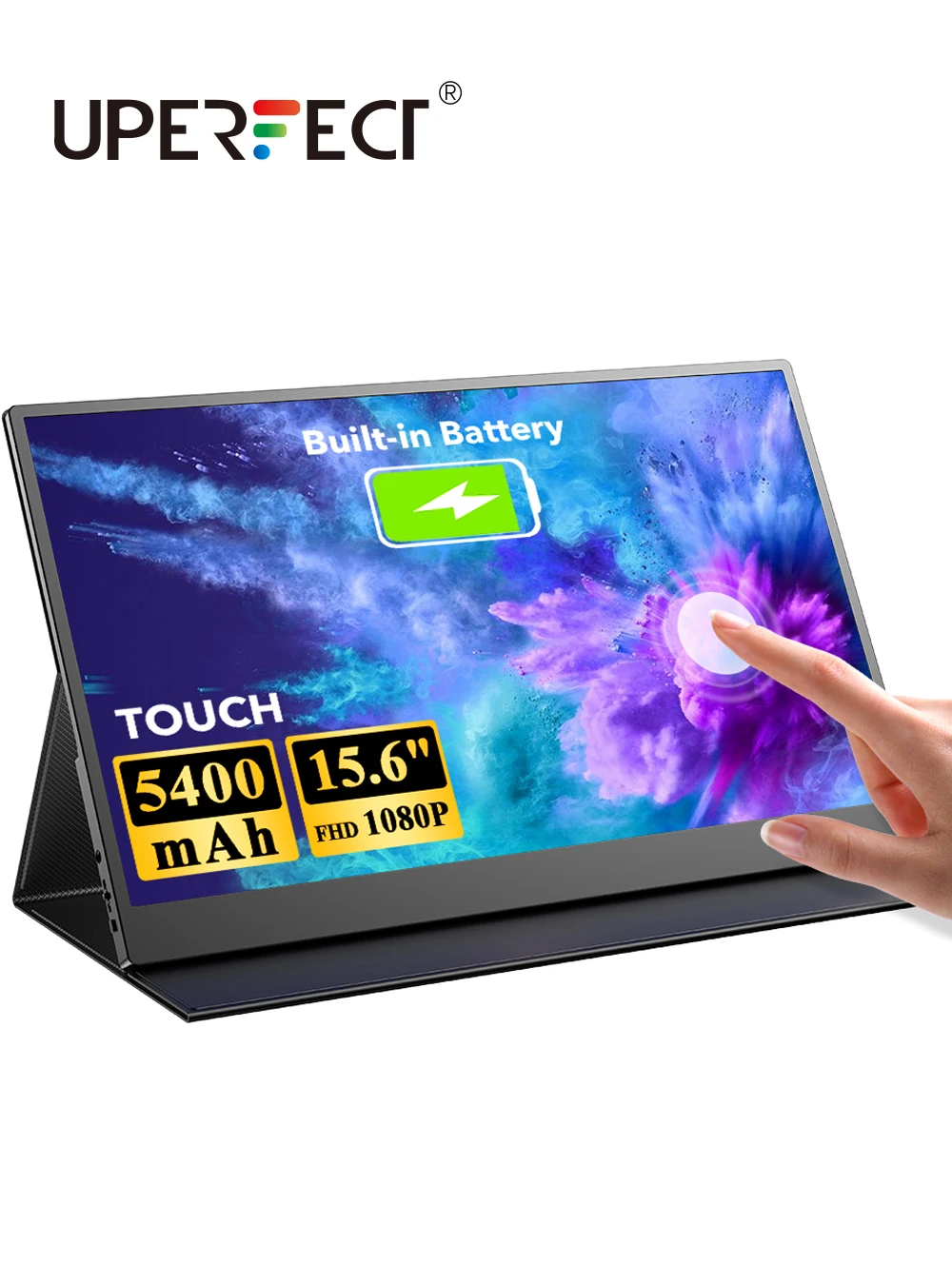 Monitor-port-til-de-tela-sens-vel-ao-toque-de-15-6-polegadas-com ...