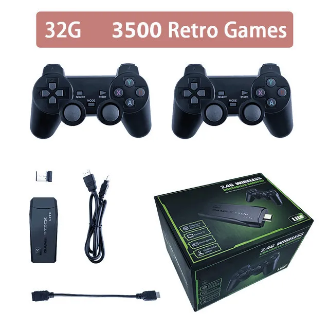 M8 4K HD 10000+ Games Mini Games Stick Video Game Console For SFC PS1 ...