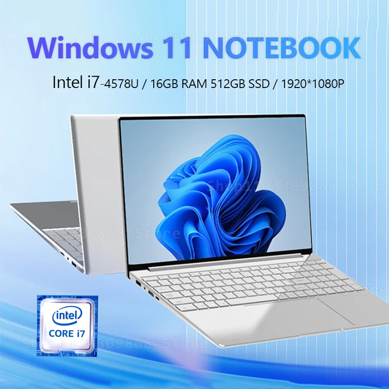 15-6-Inch-Windows-11-Laptop-Computer-Intel-Core-i7-4578U-HD-Screen-Dual ...