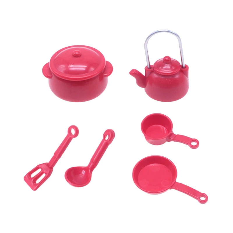 1Set-1-12-Dollhouse-Miniature-Soup-Pot-Spoon-Pan-Kettle-Kitchen ...