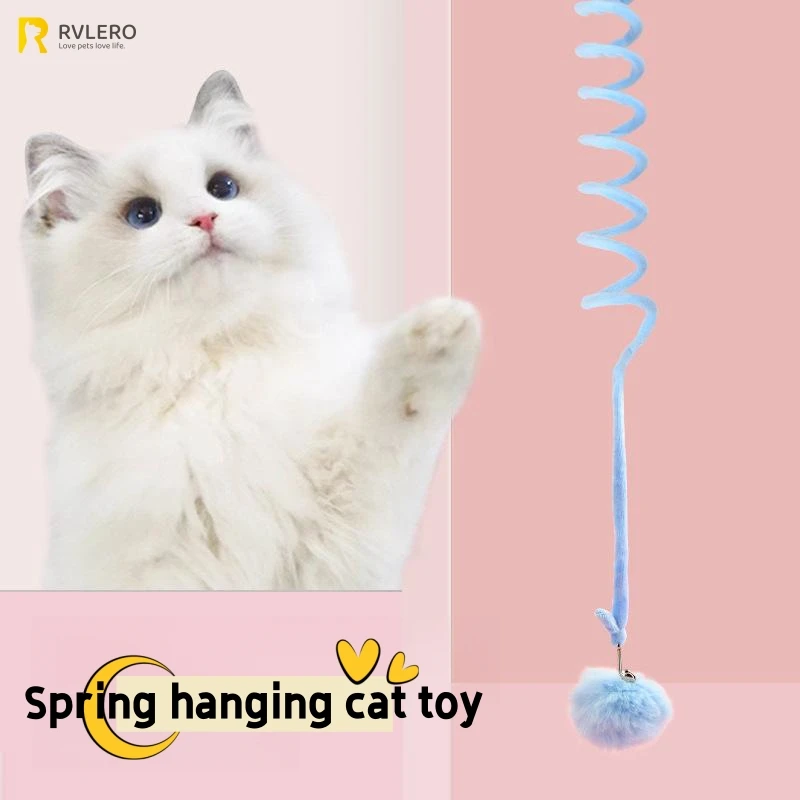 Hanging-Door-Elastic-Rope-Cat-Toy-Teaser-Stick-Selfie-Automatic-Rope ...