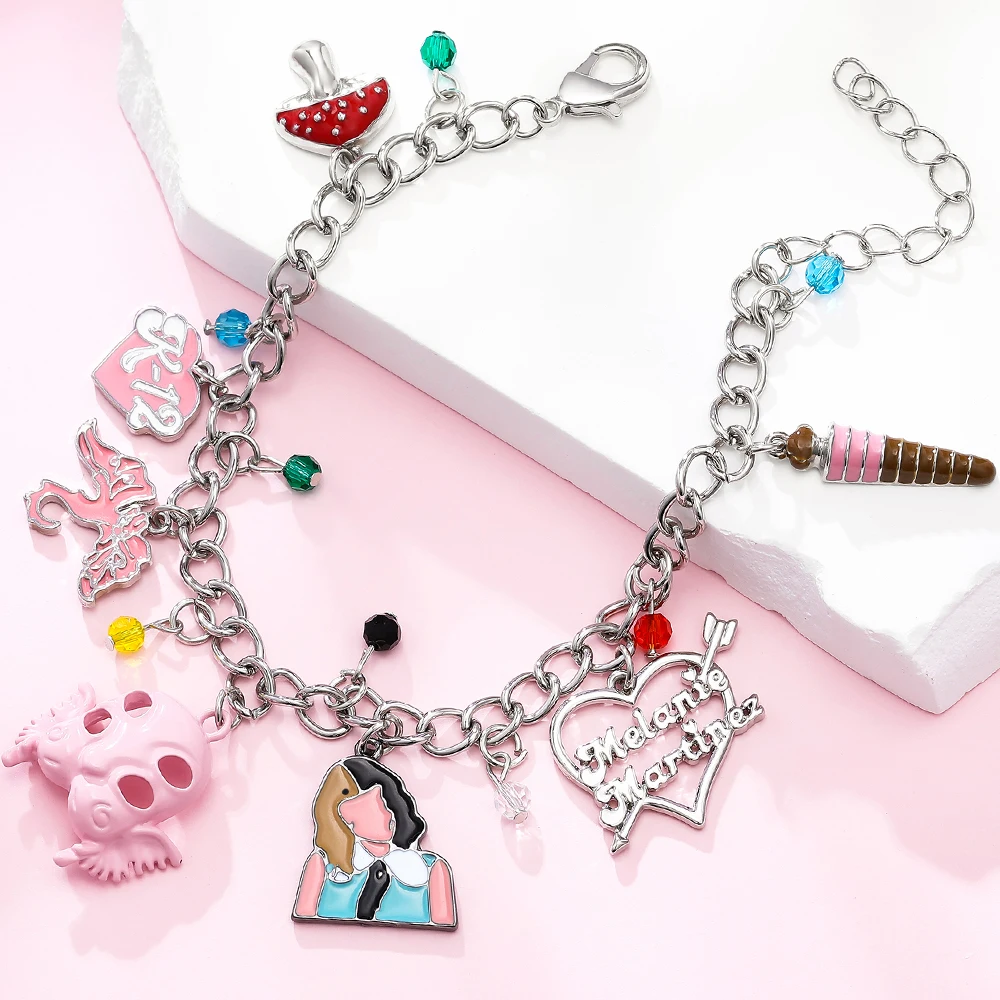 Pink-Crying-Baby-K12-Charm-Bracelet-Melanie-Martinez-Portals-Mask ...