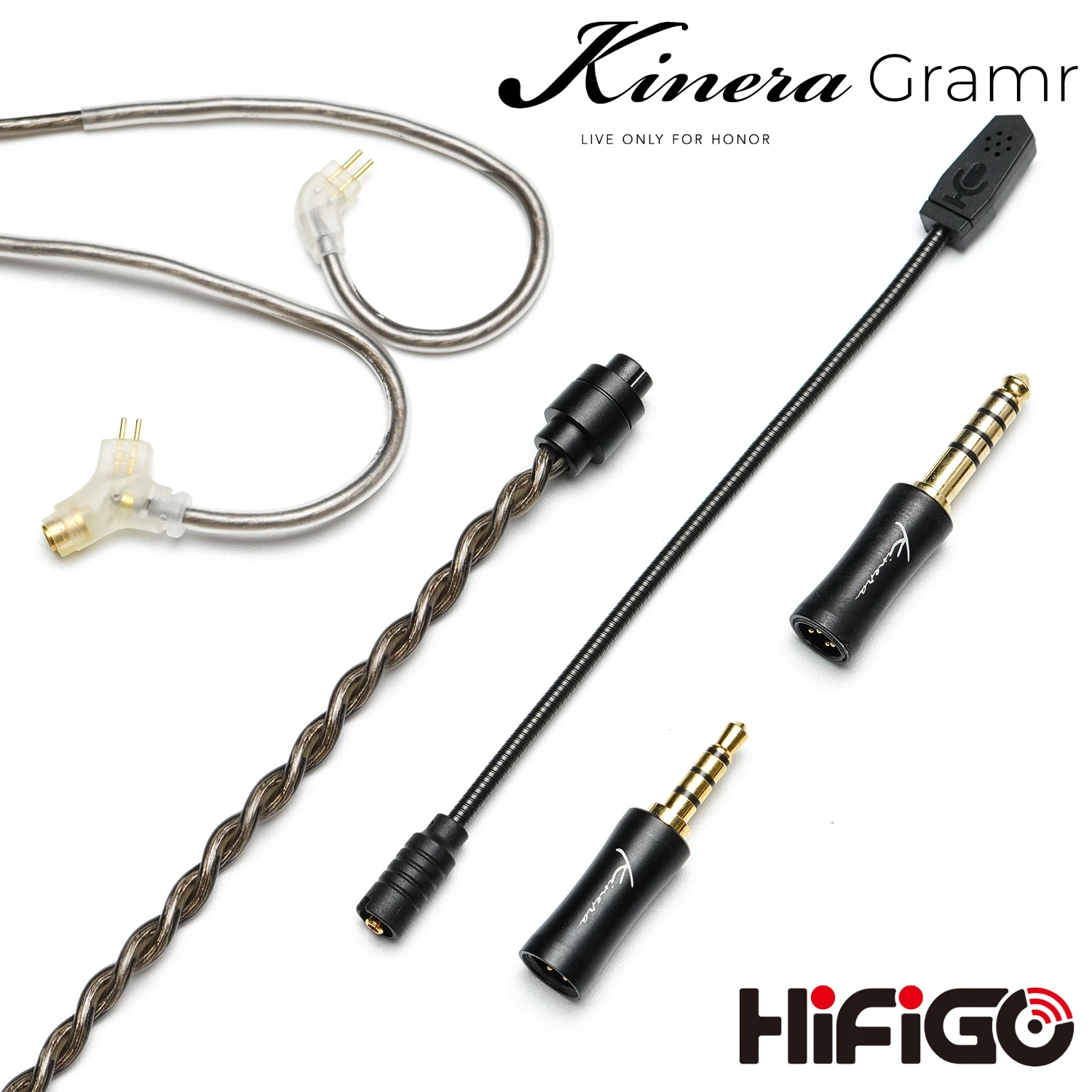 Kinera-Platinum-Platinum-Microfone-Boom-Mic-cabo-de-atualiza-o-para ...