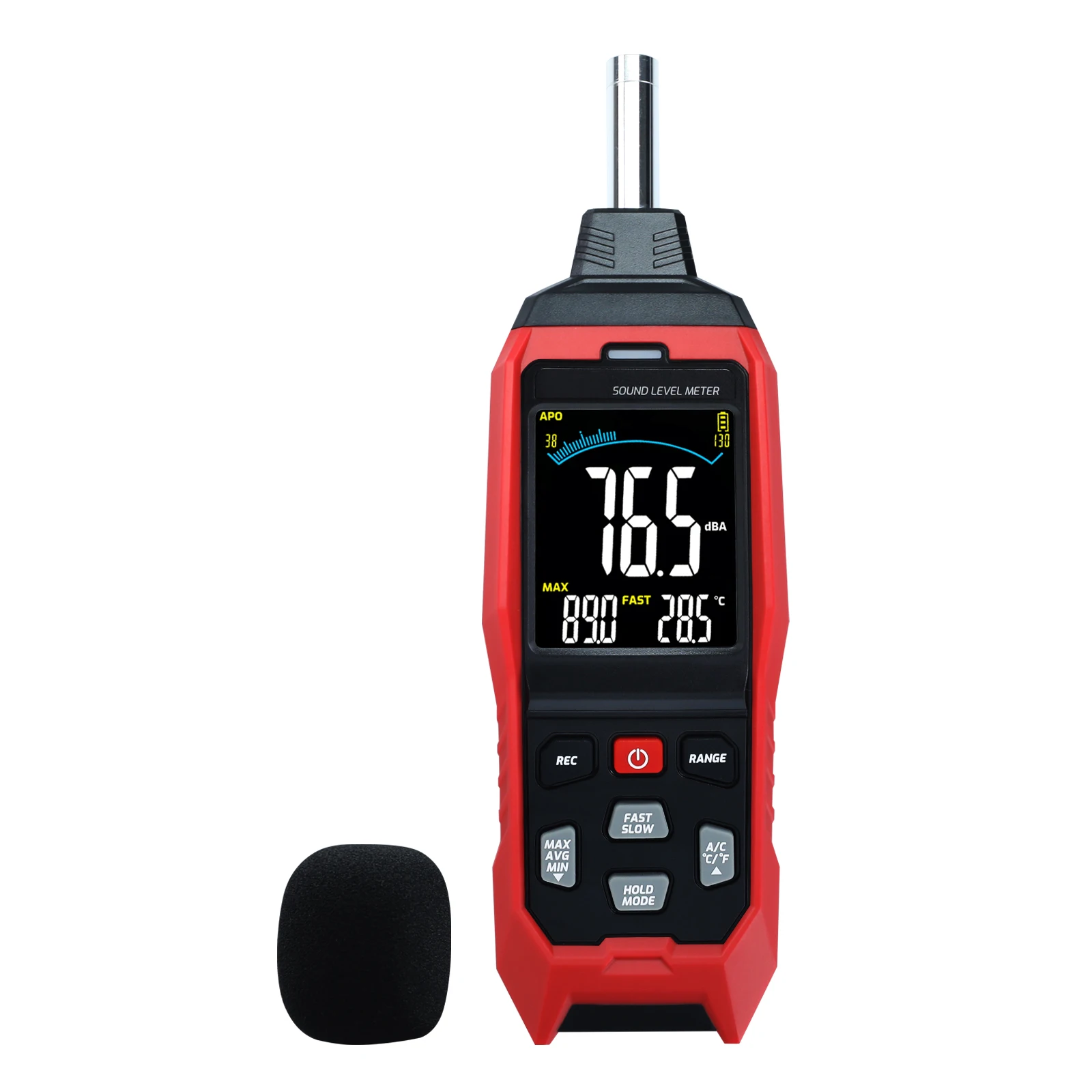 Sound Level Meter Professional Decibel Digital Tripod Mount 30~130dB ...