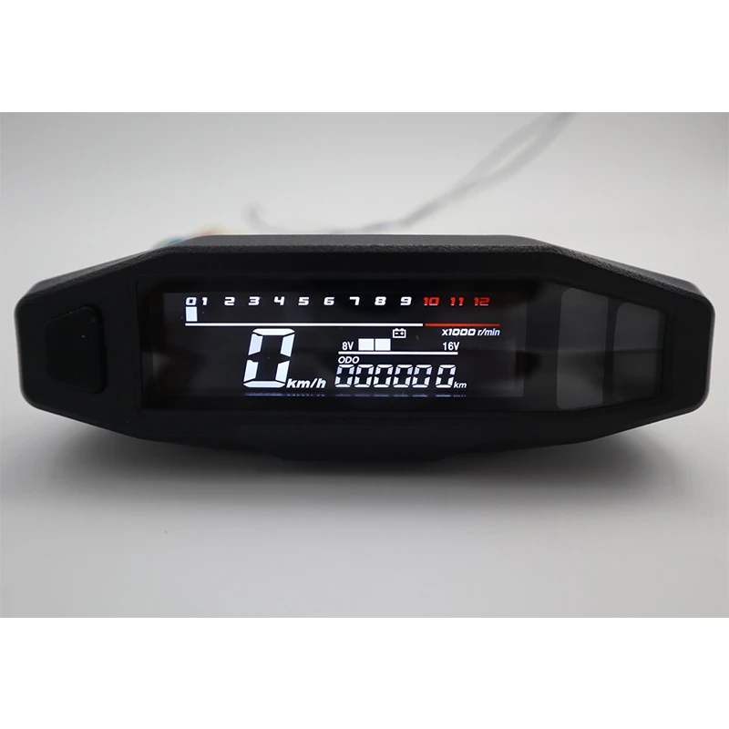 Mini Universal RPM Motorcycle Meter Speedometer Digital Odometer ...