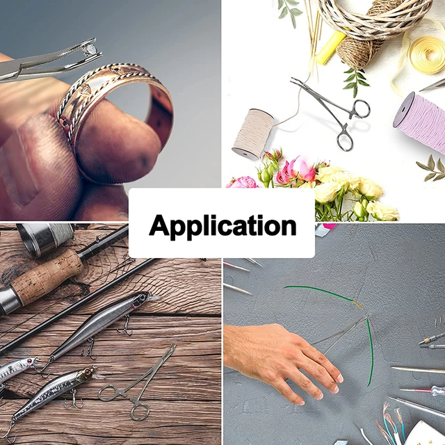 1Pc Stainless Steel Hemostatic Clamp Forceps Surgical Forceps Tool Kit ...