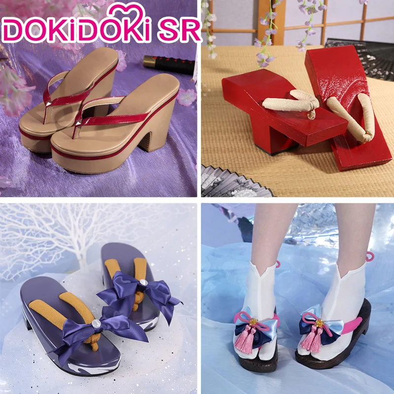 Raiden Shogun Baal / Kujo Sara/ Kokomi / Kamisato Ayaka Shoes DokiDoki ...