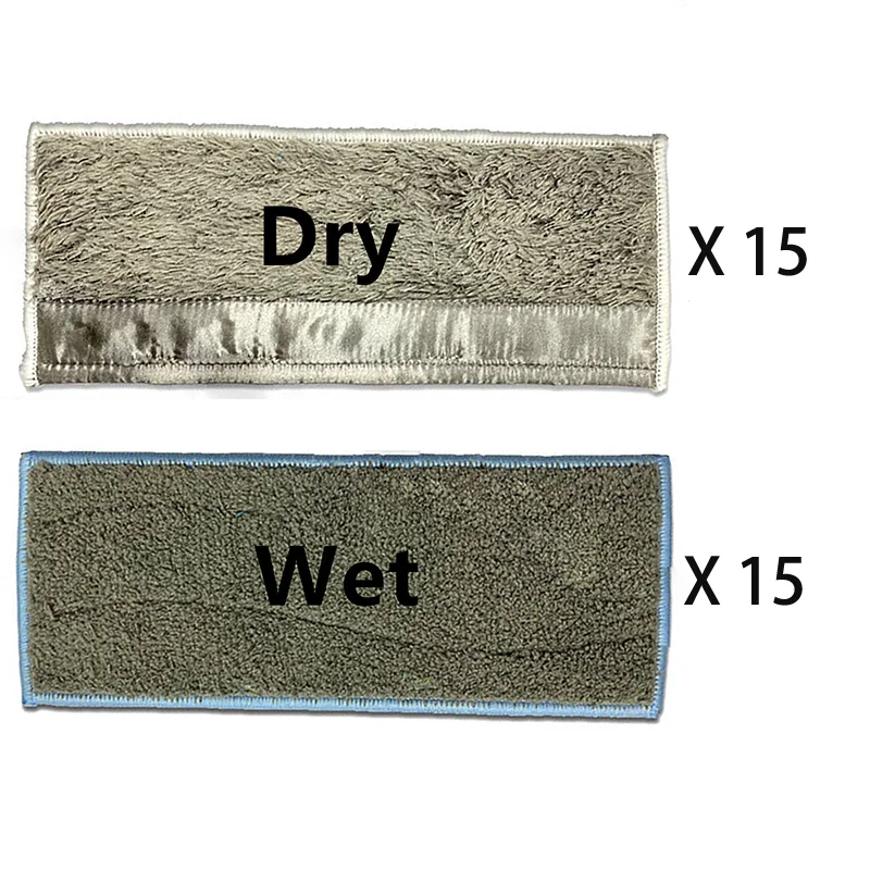 Washable Mop Cloth Filters Wet / Dry for iRobot Braava Jet M6 Robot ...