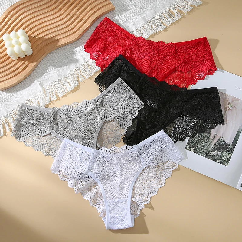 Ropa-interior-Sexy-para-mujer-lencer-a-ntima-de-talle-bajo-bragas-c ...