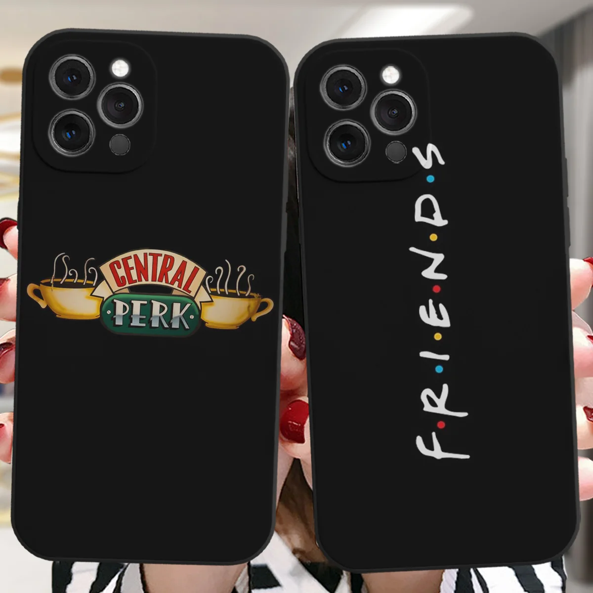 Funda-de-silicona-suave-para-iPhone-carcasa-de-serie-de-TV-Friends ...