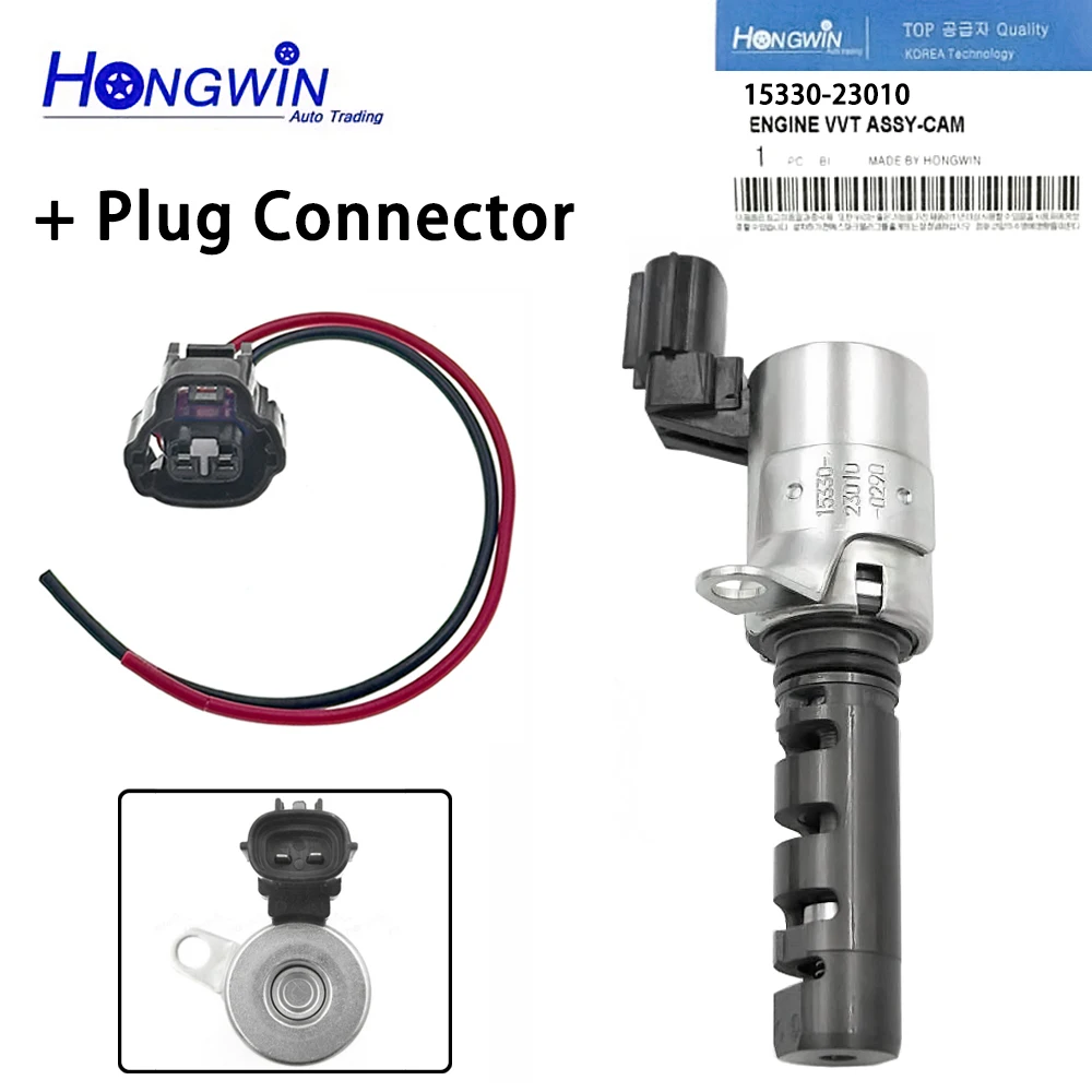 15330-23010-VVT-Timing-Oil-Ctrl-Camshaft-Solenoid-Valve-Plug-Fits ...