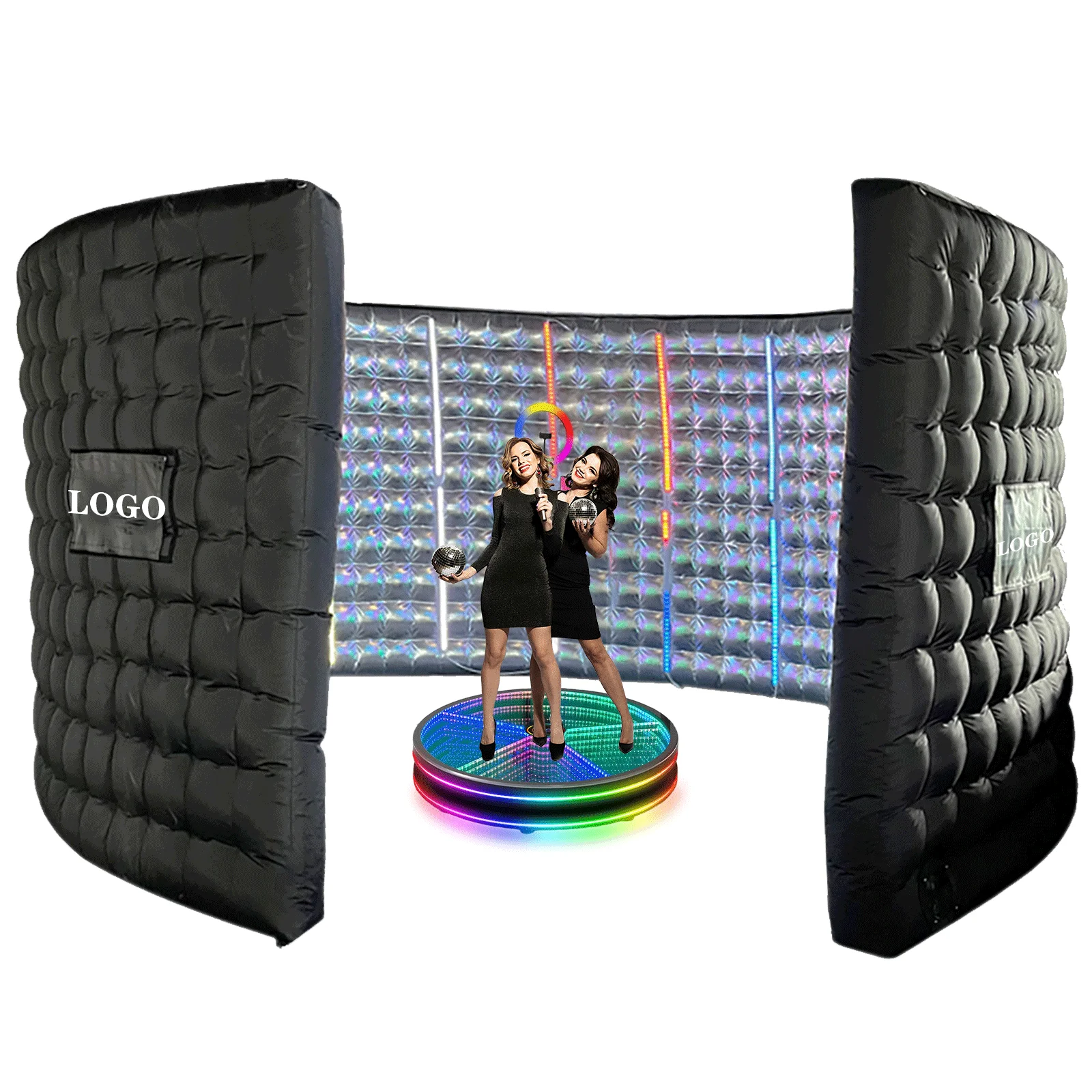 Inflatable-Photo-Booth-Tent-Background-Photobooth-Enclosure-360-Photo-Booth-Enclosure-Inflatable ...