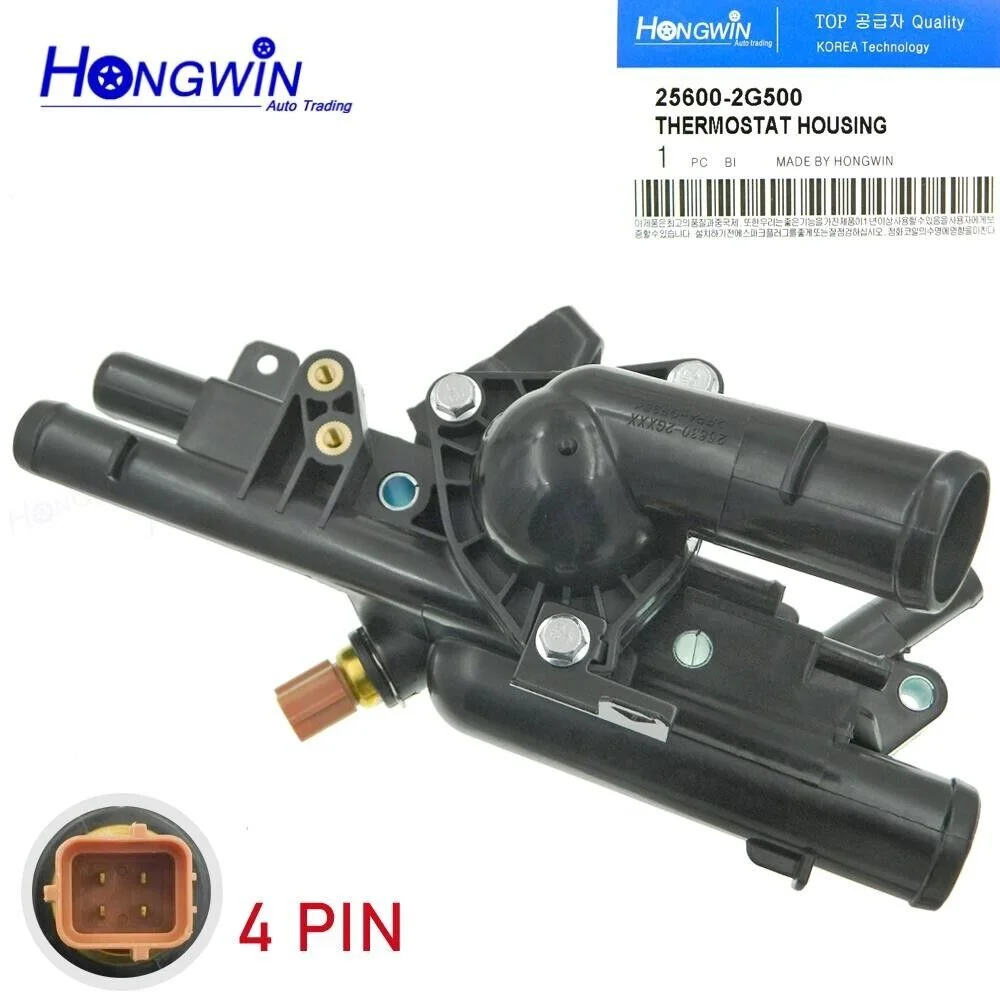 Outlet-Thermostat-Housing-25600-2G500-For-Hyundai-Santa-Fe-Sonata ...
