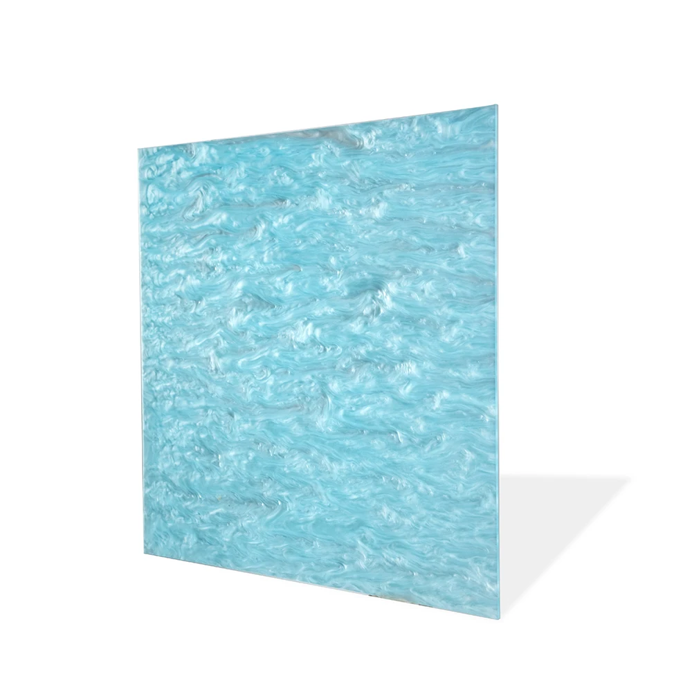 Ocean-Water-pattern-light-blue-Cast-Pearl-Acrylic-Pattern-Water-Wave ...