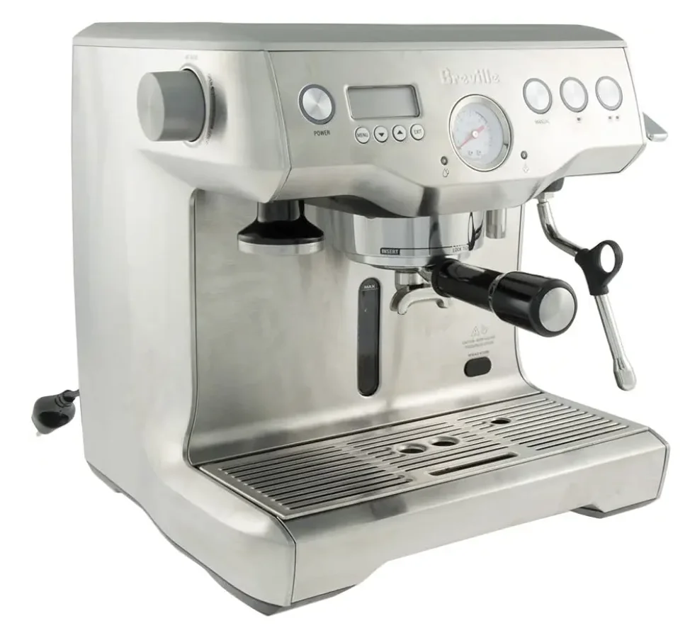 Breville-BES920XL-Dual-Boiler-Espresso-Machine-84-oz-Brushed-Stainless ...