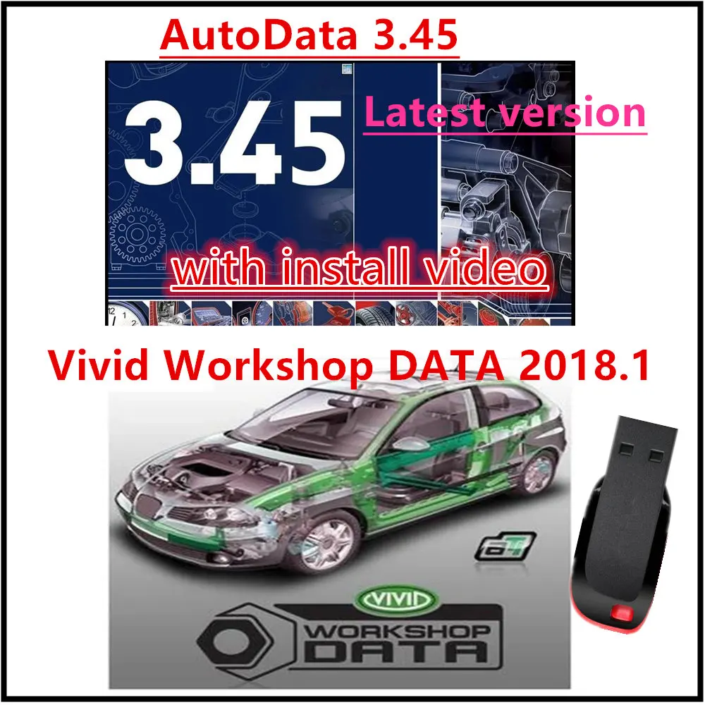 2024-Hot-Car-Repair-Software-AutoData-3-45-Vivid-Workshop-Data-Atris ...