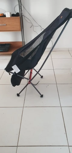 Cadeira dobrável de alumínio para camping - Alta qualidade — Loja do Campista