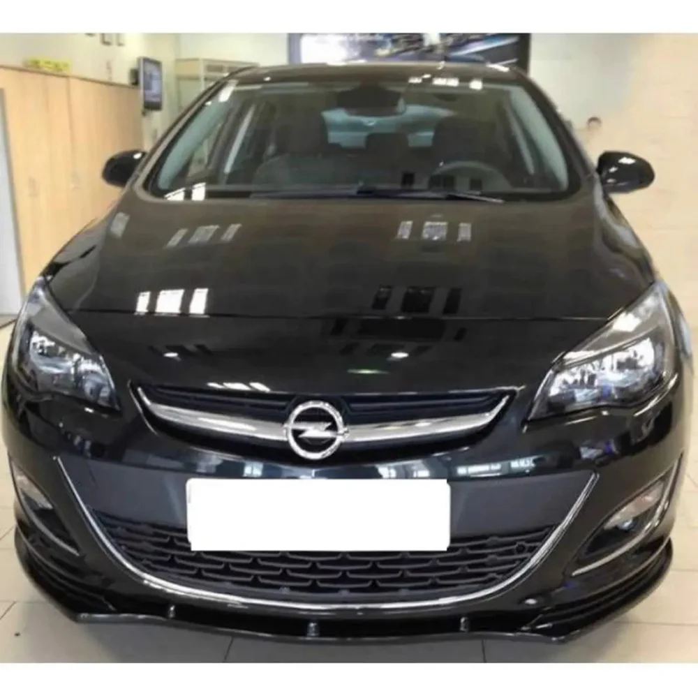 For-Opel-Astra-J-2011-2015-Front-Bumper-Lip-Body-Kit-Spoiler-Splitter ...