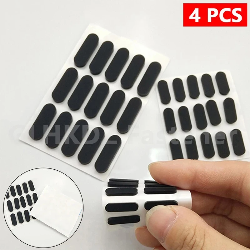 4-pcs-Oval-Self-Adhesive-Backing-Silicone-Rubber-Furniture-Pads-Cabinet ...