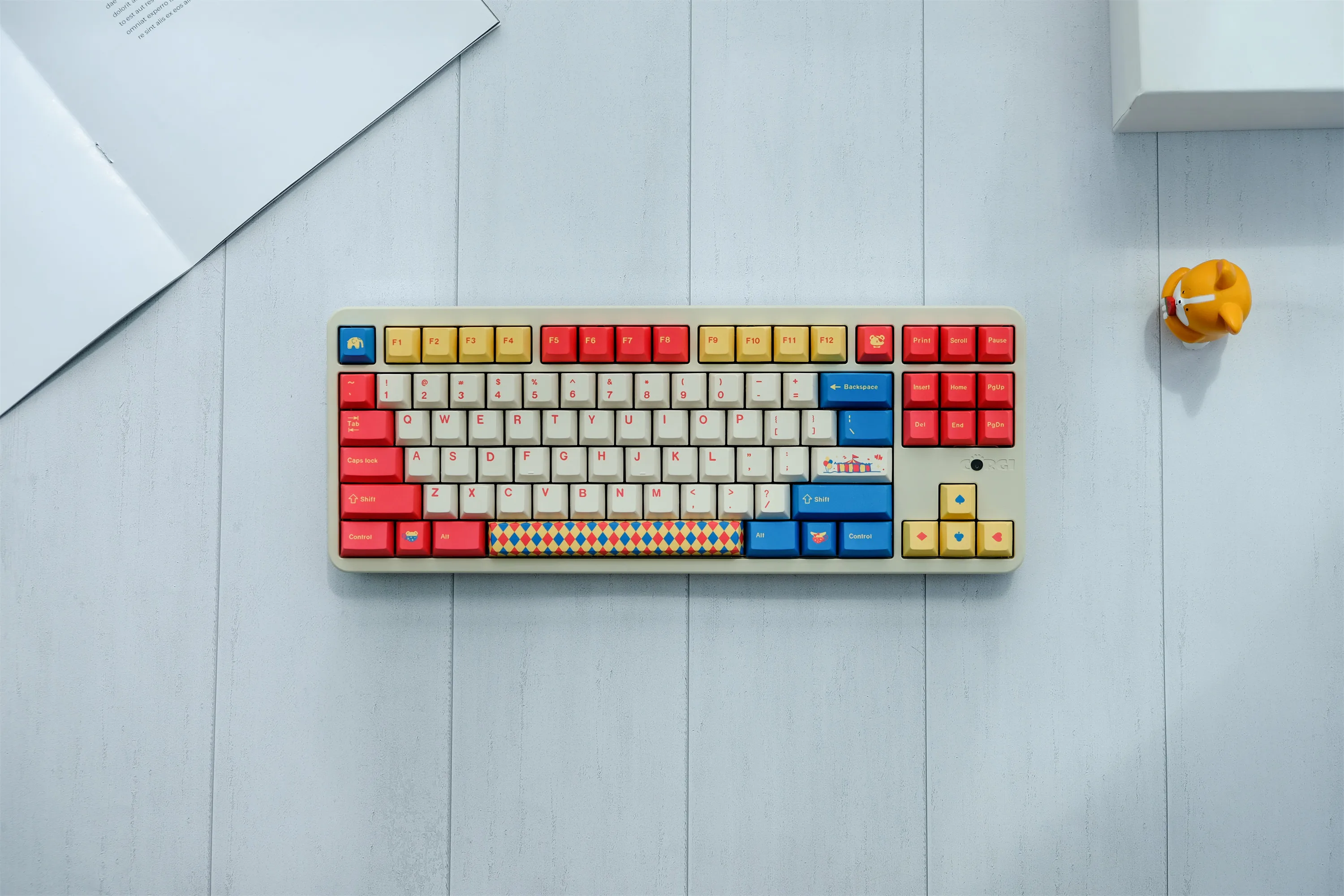 GMK-Circus-Keycap-134-Keys-PBT-Keycaps-Cherry-Profile-DYE-SUB ...
