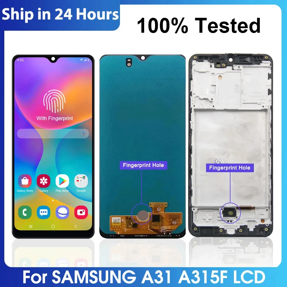 6-4-Super-AMOLED-For-SAMSUNG-GALAXY-A31-A315-LCD-Display-Touch-Screen ...