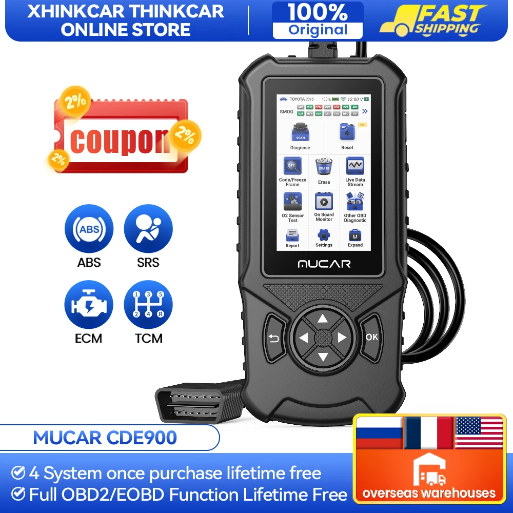 MUCAR-CDE900-Auto-OBD2-Scanner-Car-Diagnostic-Tool-With-ABS-SRS-TCM ...
