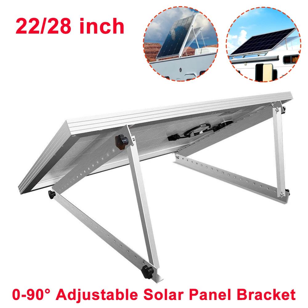 22-28-in-Adjustable-Solar-Panel-Mount-Brackets-Photovoltaic-Panel-Tilt ...